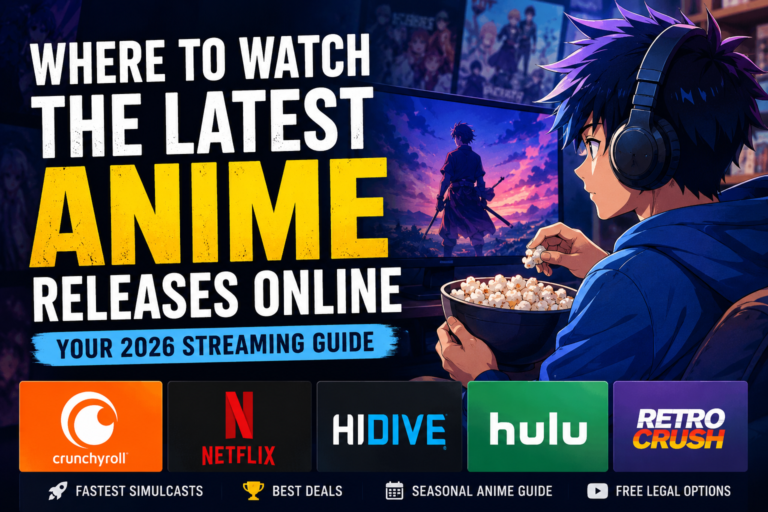 Where To Watch The Latest Anime Releases Online: Your 2026 Streaming ...
